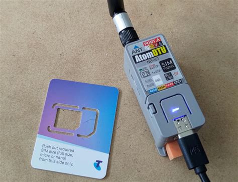 M5Stack Atom NB IoT Device With Secure MQTT Ove