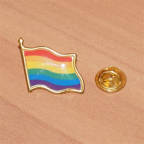 Small Rainbow Flag Pride Pin Pridepoint