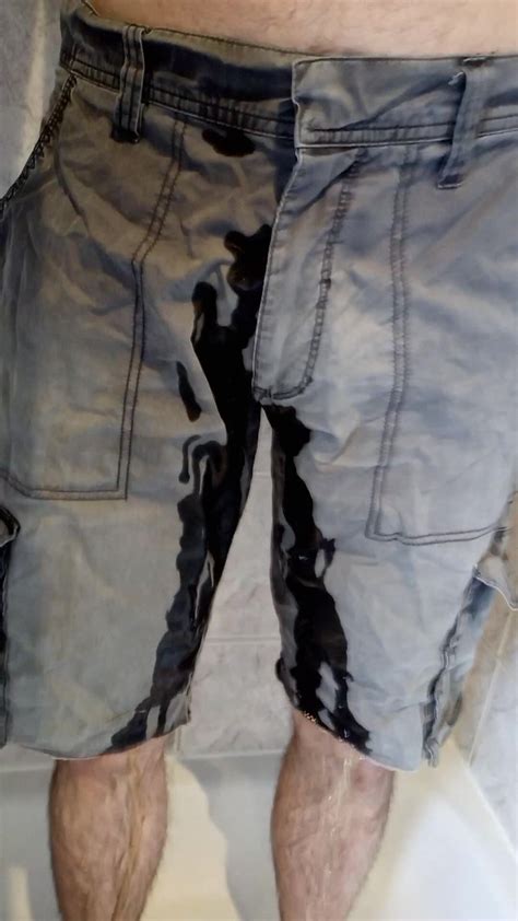 Wetting My Grey Shorts ThisVid Com