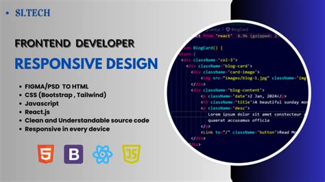 do frontend web developer using react html css bootstrap by sabakhan 02 fiverr