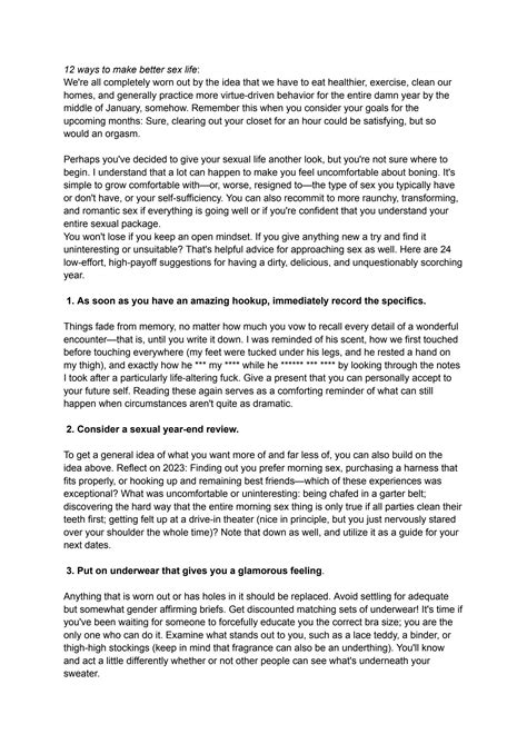 SOLUTION Strategies For Better Sex In Studypool