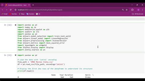 My Project Movie Rating Prediction At Codsoft Veera Devi Velisetti Posted On The Topic Linkedin