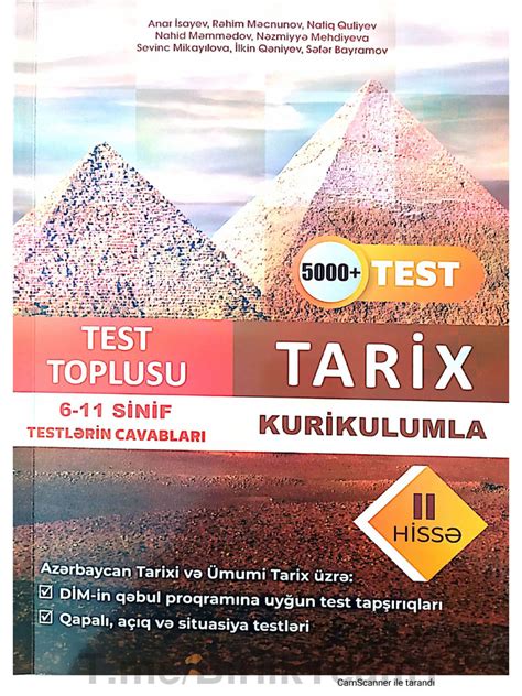 Anar İsayev Test Toplusu Ll Hissə Pdf