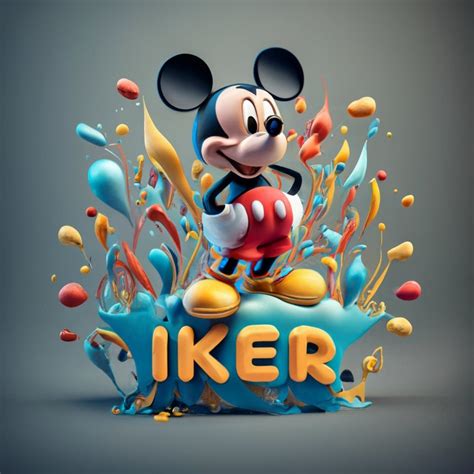 Ideogram Ideo Mickey Mickey Mouse