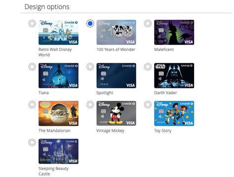 Chase Bank Card Designs