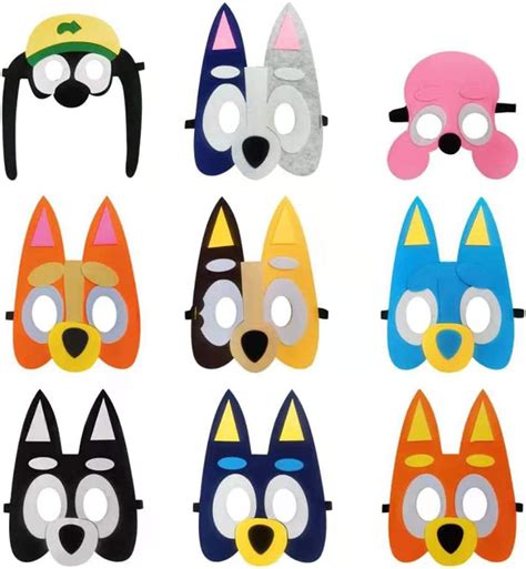 Bluey Mask Printable