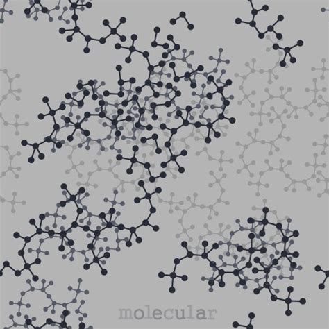 Molecular Structures Royalty Free Vector Image