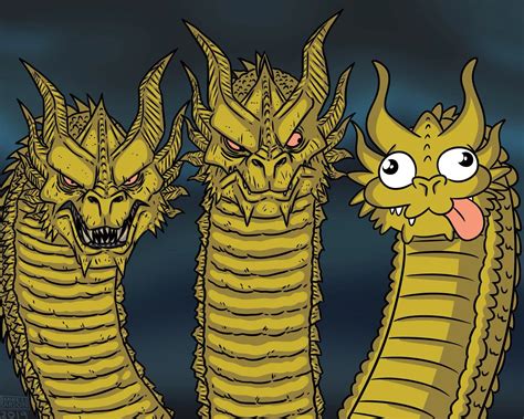 Godzilla Meme Do Rei Ghidorah Parte 2 Por Miz Twmakerworld Baixe