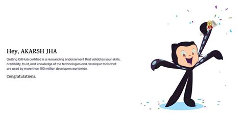 Github Certificateachievement Devops Continuousintegration Akarsh Jha