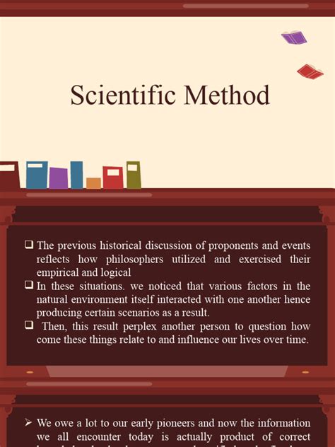 Report Scientific Method Pdf Knowledge Scientific Method