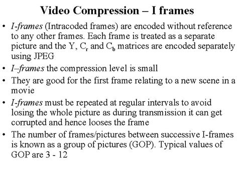 Lecture 5 Audio And Video Compression Audio Compression