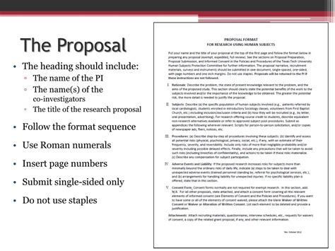 PPT Creating An IRB Proposal PowerPoint Presentation Free Download ID