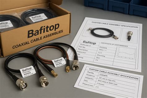 Types Of Coaxial Cable Connectors Explained Bafitop Custom Assemblies