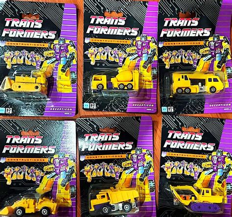 Transformers G2 Hasbro Constructicons Hobbies And Toys Toys And Games On