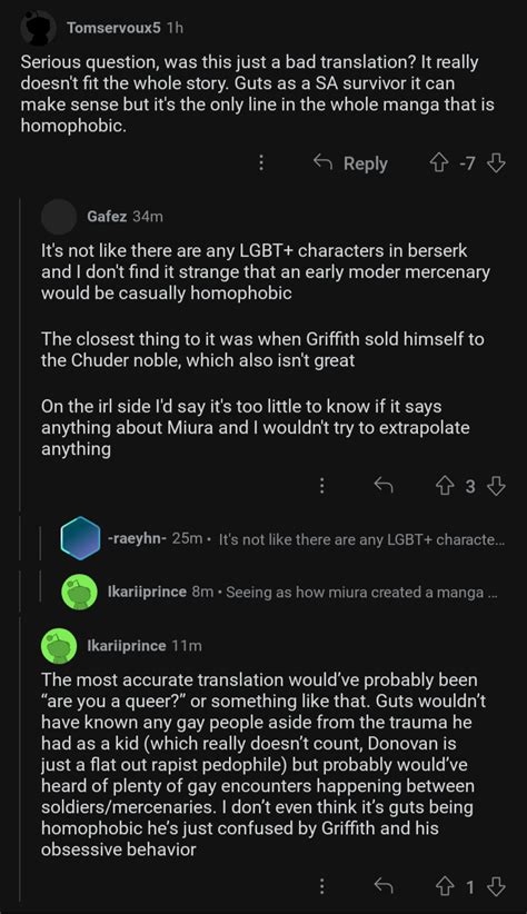 Berserk Fans Have Discovered That There Is Gay Sex In Berk Rberserklejerk