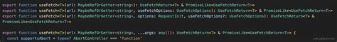 【源码阅读】比官网更全的usefetch使用方式（超详细） 掘金