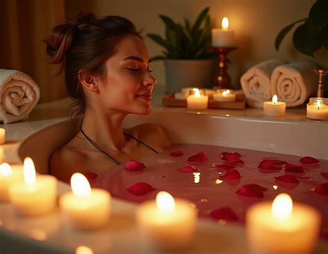 Download Ai Generated Woman Bathtub Royalty Free Stock Illustration