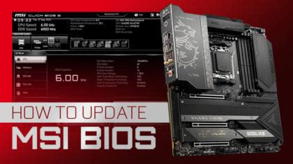 How To Reset An MSI BIOS All Possible Ways