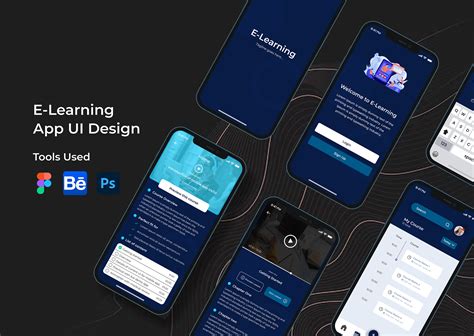 E Learning App Ui Design Behance Behance