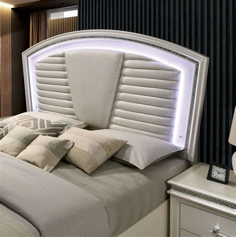 Adele Collection Bedroom Set Peal Finish Casye Furniture