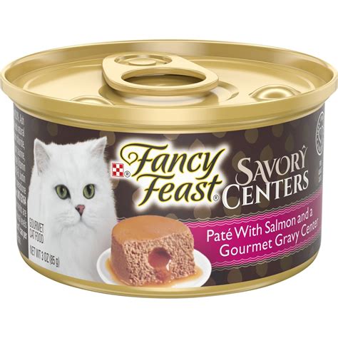 Fancy Feast Savory Centers Wet Cat Food Pâté With Salmon And Gourmet