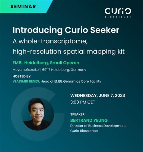 Curio Bioscience On Linkedin Curioseeker Biotechnology Spatialbiology Transcriptomics