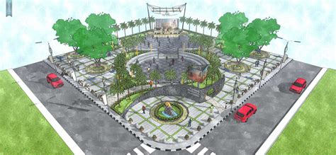 Desain Taman Kota 45 Koleksi Gambar