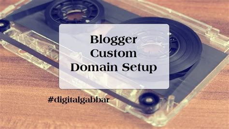 How To Set Blogger Custom Domain