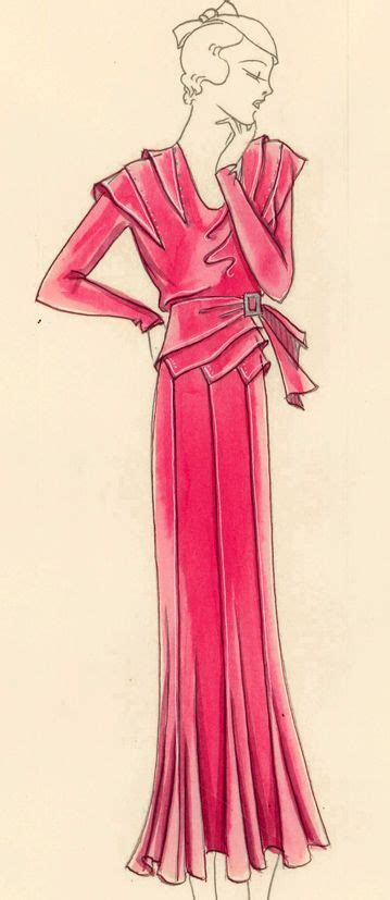 Edyth Sparag Croquis 1932 Aurora Sleeping Beauty Disney Princess