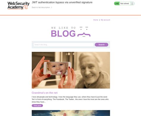 Jwt Authentication Bypass Via Unverified Signature