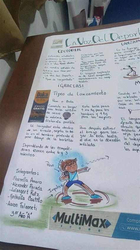 Lamina Trabajado Como Periódico Mural Como Hacer Un Periodico