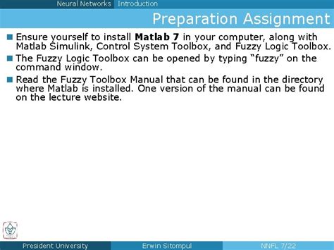 Introduction To Neural Networks And Fuzzy Logic Lecture