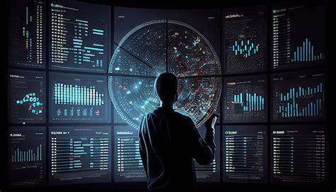 Premium Photo Analyst Working On Business Analytics Dashboard