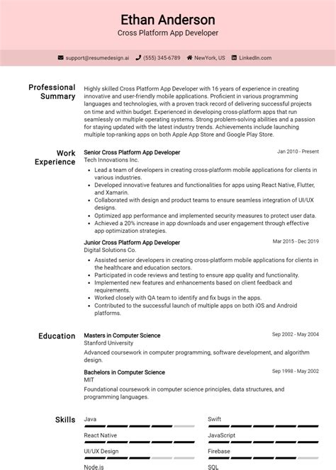 12 Cloud Application Developer Resume Examples And Templates For 2024 Resumedesign Ai