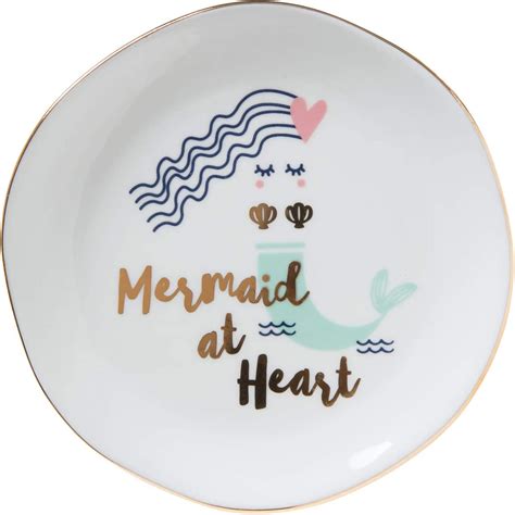 Slant Collections Creative Brands Ceramic Round Trinket