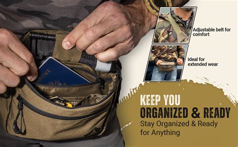 Highspeeddaddy Concealed Carry Fanny Pack 500d Water