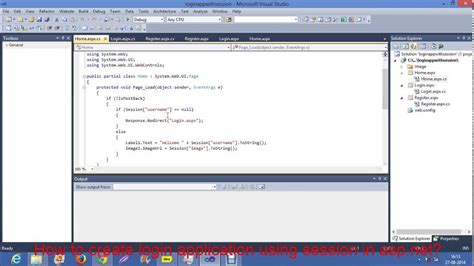 How To Create Login Application Is Without Using Database Youtube