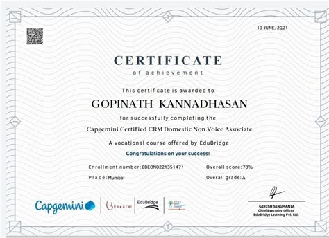 Gopinath K On Linkedin I Am Happy To Share This I Have Successfully Completed The Course Of