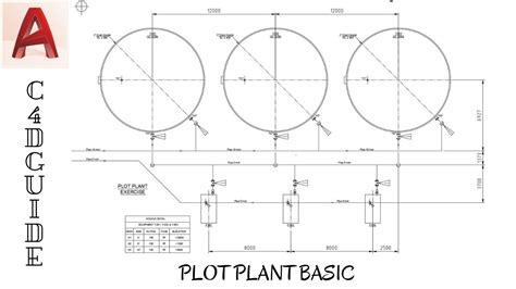 Autocad Tutorial Bahasa Indonesia Basic Plot Plant Youtube