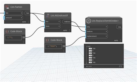 Dynamo Listreplaceitematindex Troubleshoot Autodesk Community