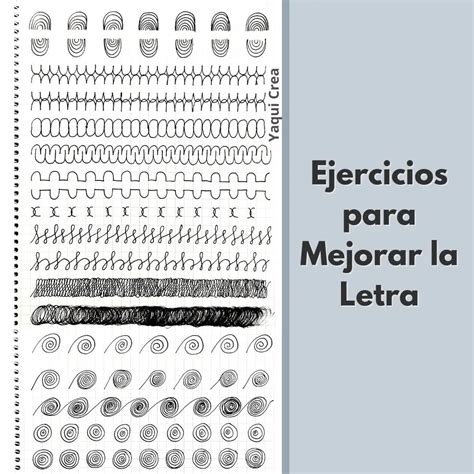 Yaqui Crea Ejercicios Para Mejorar La Letra ️ Facebook
