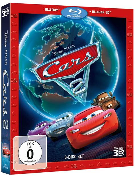 Cars 2 3d And 2d Blu Ray Jpcde