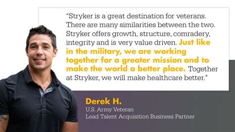 Addison Van Patten On Linkedin Jobs For Military Veterans Stryker