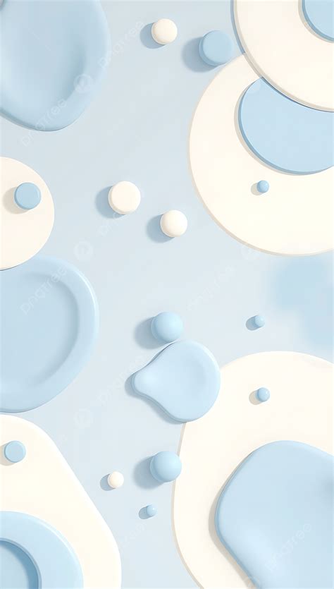 Round Shape Blue Background Wallpaper Image For Free Download Pngtree