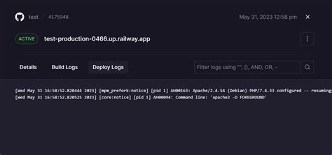 Deployment Lychee Photo Gallery Docker File Cant Be Deploy In The Railwaysapp Stack Overflow