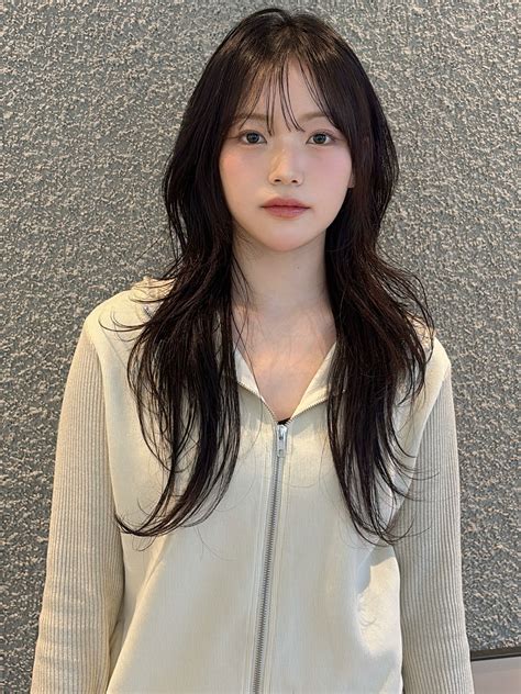 성수미용실 마인디 유나 하이레이어드컷 하이레이어드펌 레이어드펌 매트브라운 플럼레드 Minedyuna 말리기만 해도