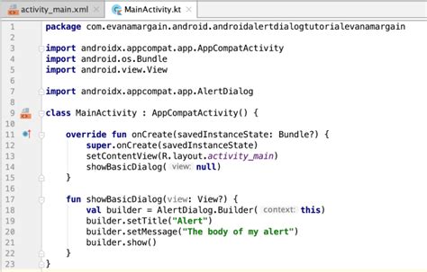 Diálogos De Alertas De Android En Kotlin Tutorial