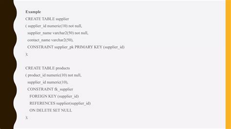 lecture 4 sql {basics keys and constraints} ppt