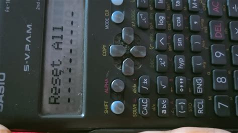 How To Reset Your Calculator YouTube
