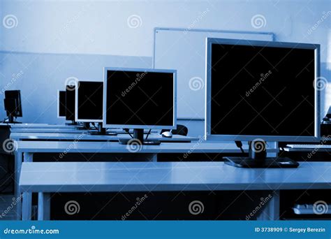 Computer Class Stock Image Image Of Classroom Education 3738909